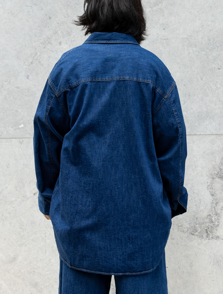 CLARK SHIRT - Indigo | Edit.
